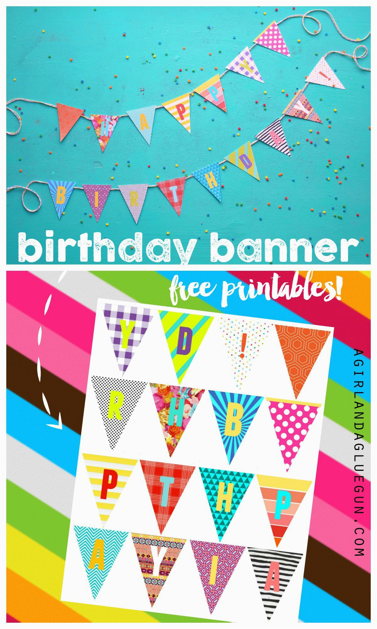Happy Birthday Banner Printable: Instant Party Decor!